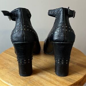Two Lips | Shoes | Y2k Black Mary Jane Heels Wstud Detailing ...